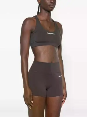 SPORTY & RICH Logo-print Bra