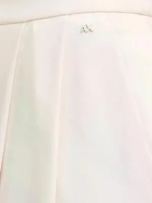 Armani Exchange Pleated Wide-leg Trousers