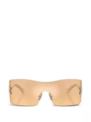 Miu Miu Aube Shield-frame Sunglasses