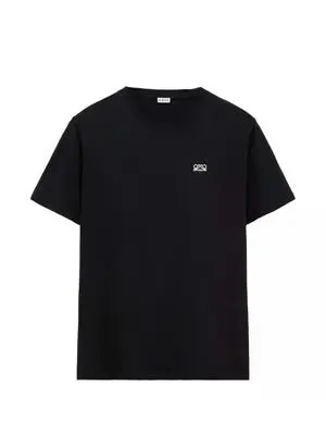 Loewe Regular Fit T-shirt In Cotton - Black