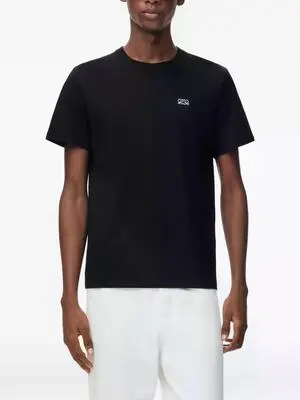 Loewe Regular Fit T-shirt In Cotton - Black