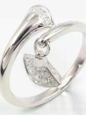 BVLGARI 18k White Gold Diamond Ring