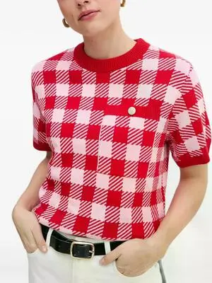 Barbour Esther Gingham Pattern Top