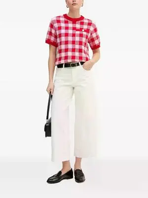 Barbour Esther Gingham Pattern Top
