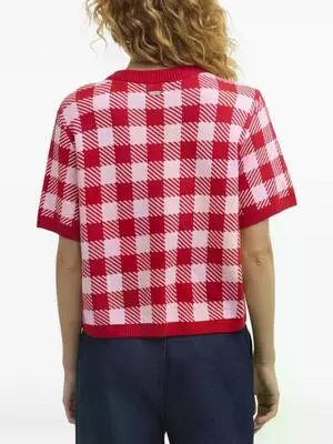 Barbour Esther Gingham Pattern Top