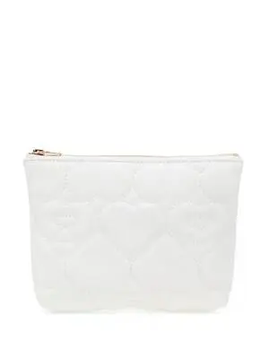 AAPE BY *A BATHING APE Quilted Heart Wallet - Neutrals