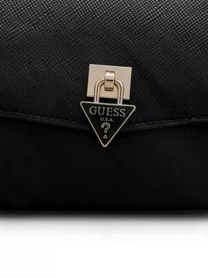 Guess Logo Plaque Tote Bag