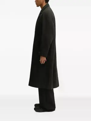 Kenzo Textured Single-breasted Coat
