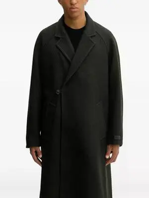Kenzo Textured Single-breasted Coat