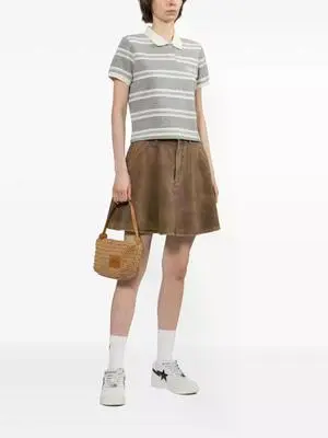 AAPE BY *A BATHING APE Striped Polo Shirt