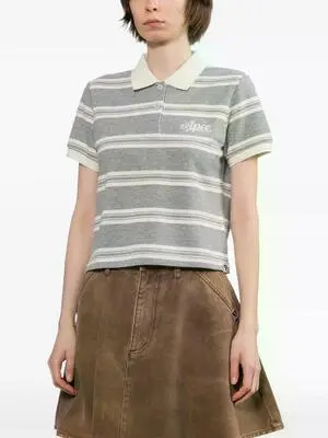 AAPE BY *A BATHING APE Striped Polo Shirt