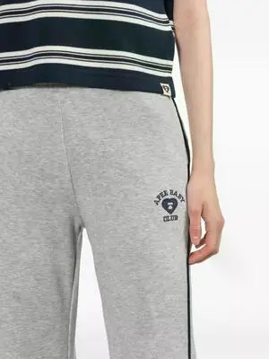 AAPE BY *A BATHING APE Logo Patch Track Pants