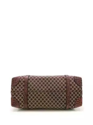 Celine 2008 Macadam Canvas Tote Bag