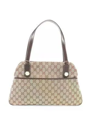 Gucci Gg Canvas Shoulder Bag - Neutrals