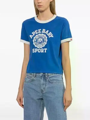AAPE BY *A BATHING APE Apee™ A Bathing Ape® Graphic Ringer T-shirt
