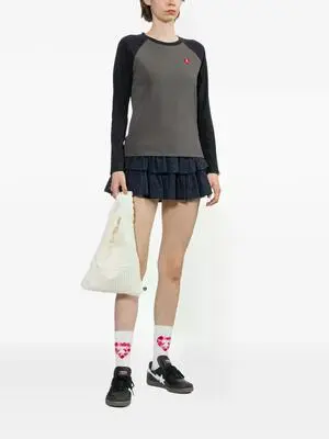 AAPE BY *A BATHING APE Heart-patch T-shirt
