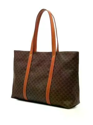 Celine Macadam Coated Canvas Tote Bag