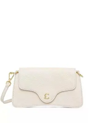 COCCINELLE C-me Logo-plaque Shoulder Bag - Neutrals