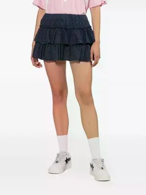 AAPE BY *A BATHING APE Apee™ A Bathing Ape® Broderie Anglaise Ruffled Skort
