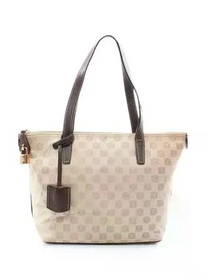 Loewe 2000s Anagram Monogram Tote Bag