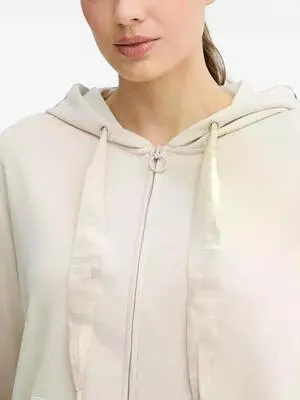 Guess Logo-tape Zip-up Hoodie
