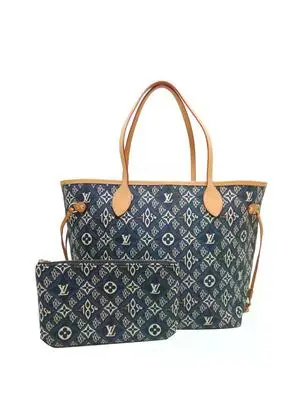 LOUIS VUITTON Monogram Jacquard Since 1854 Neverfull Mm Tote Bag