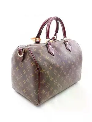 LOUIS VUITTON Monogram Speedy 30 Soft Celebration Boston Bag