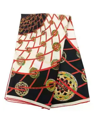 Hermès 2000-2026 Les Feux De L Espace Silk Scarf 90 Scarves - Multicolour