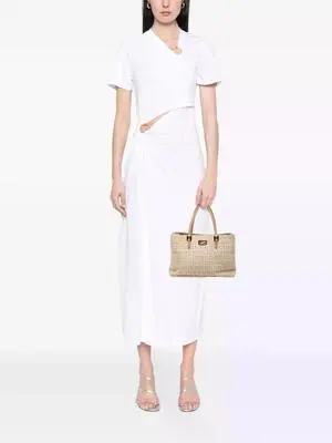 Fendi Small Zucchino Canvas Tote Bag