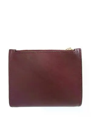 FERRAGAMO 2010-2026 Leather Vara Bow Bifold Wallet Small Wallets