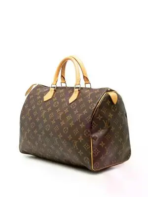 LOUIS VUITTON Monogram Speedy 35 Boston Bag