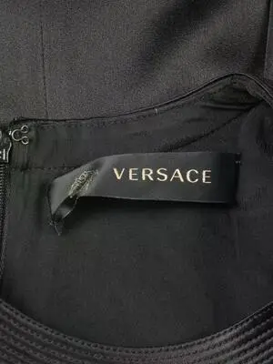 Versace Medusa Safety Pin Mini Dress