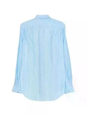FINAMORE 1925 Striped-print Long-sleeve Shirt