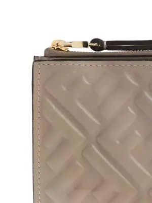 Fendi Baguette Ff-embossed Leather Wallet