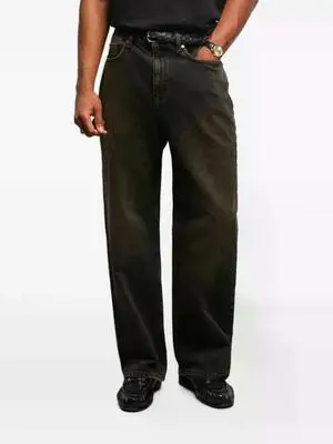 ABOUT:BLANK Drawstring Waist Jeans - Black