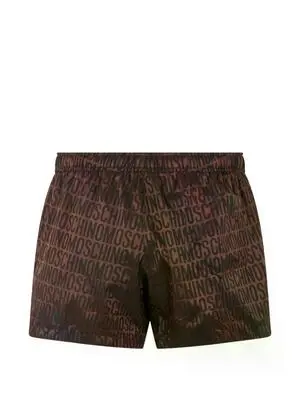 Moschino Logo-print Elasticated-waistband Track Shorts