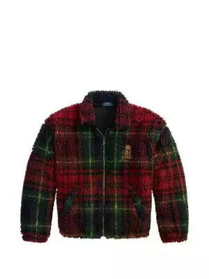 Polo Ralph Lauren Tartan Fleece Sweater - Red