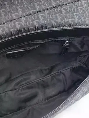 Dior Trotter Monogram Canvas Shoulder Bag