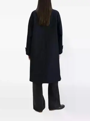 A.p.c. Single-breasted Mac Coat - Blue