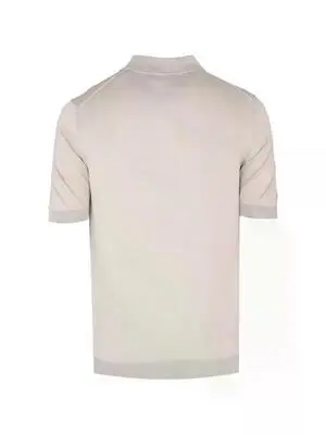 TOMBOLINI Zip-fastening Short-sleeve Polo Shirt
