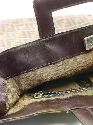 Fendi Zucca Pattern Tote Bag