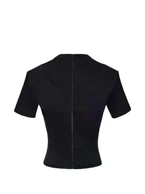 SEEN USERS Rose Embroidered T-shirt