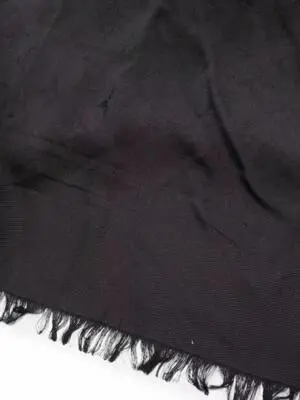 LOUIS VUITTON 2010s Monogram Fringed Shawl