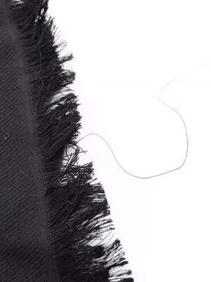 LOUIS VUITTON 2010s Monogram Fringed Shawl