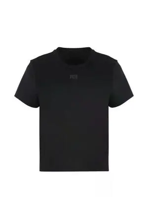 Alexander Wang Logo Print Cotton T-shirt - Black
