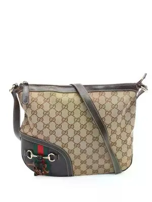 Gucci 2000s Horsebit Cross Body Bag