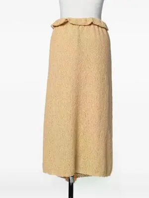 MULLER OF YOSHIOKUBO Ruffled Midi Skirt