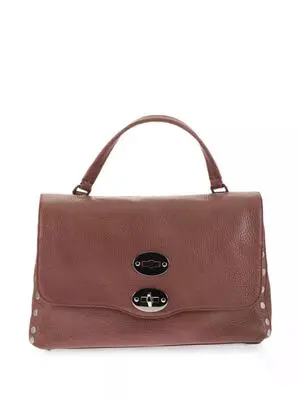 ZANELLATO Postina Daily Small Hammered-leather Tote Bag