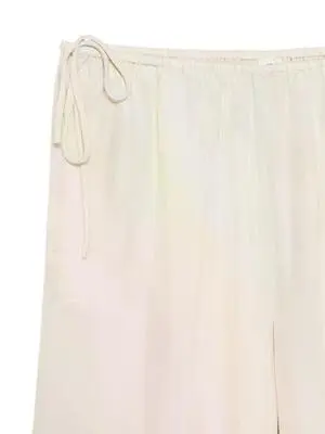 THE GARMENT Darling Scalloped-edge Side-tie Trousers