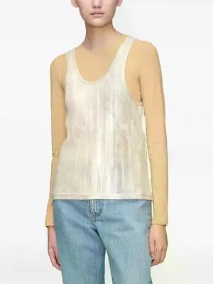 MAISON MARGIELA Ribbed Tank Top
